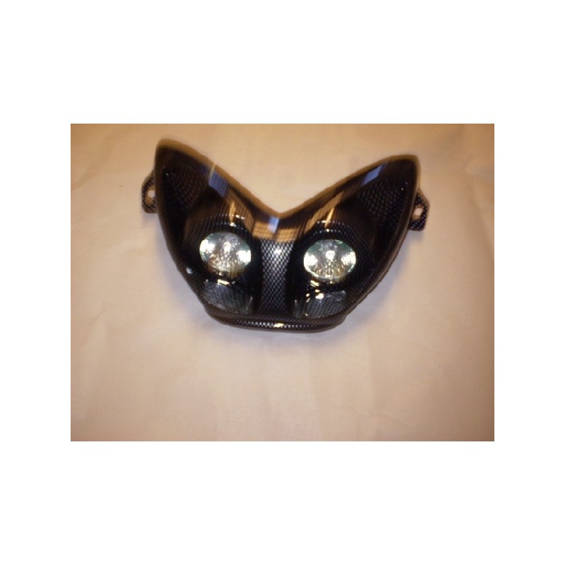 headlight Tun'r Aerox/Nitro, carbon