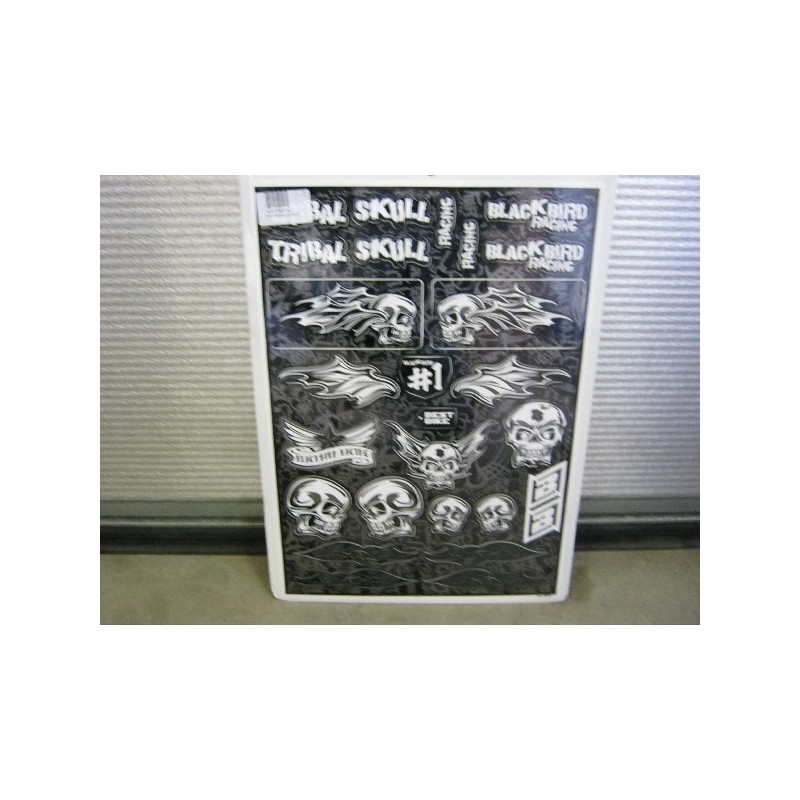 stickerset Tribal Skull 50x35 cm