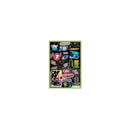 stickerset One Industries, One Logo